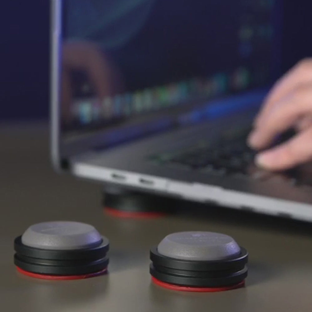 RedLine Damper - Acoustic Foot Pads, Multipurpose Sound Isolation Pads ...