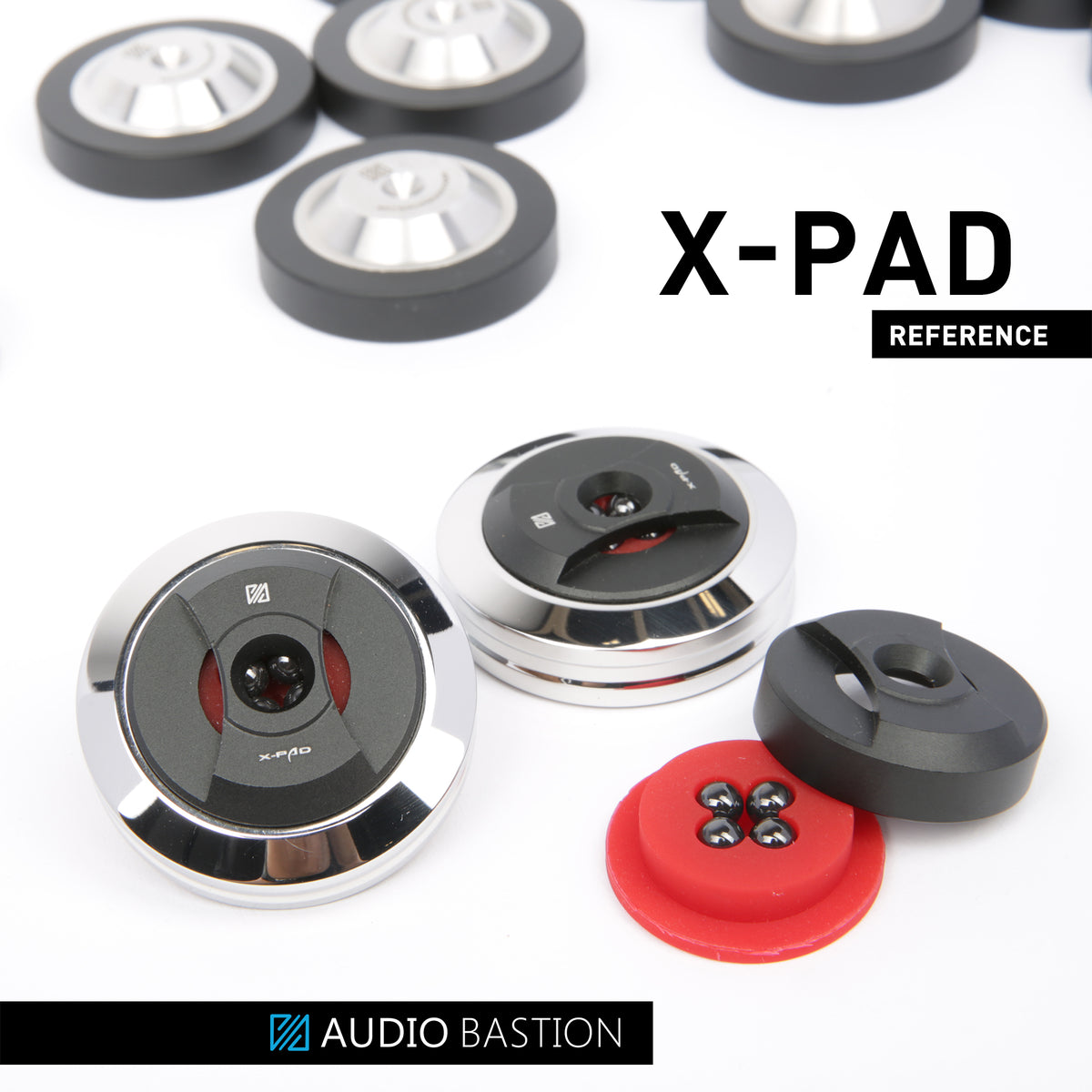 X-PAD REF Speaker spike pads shoes - Audio Bastion